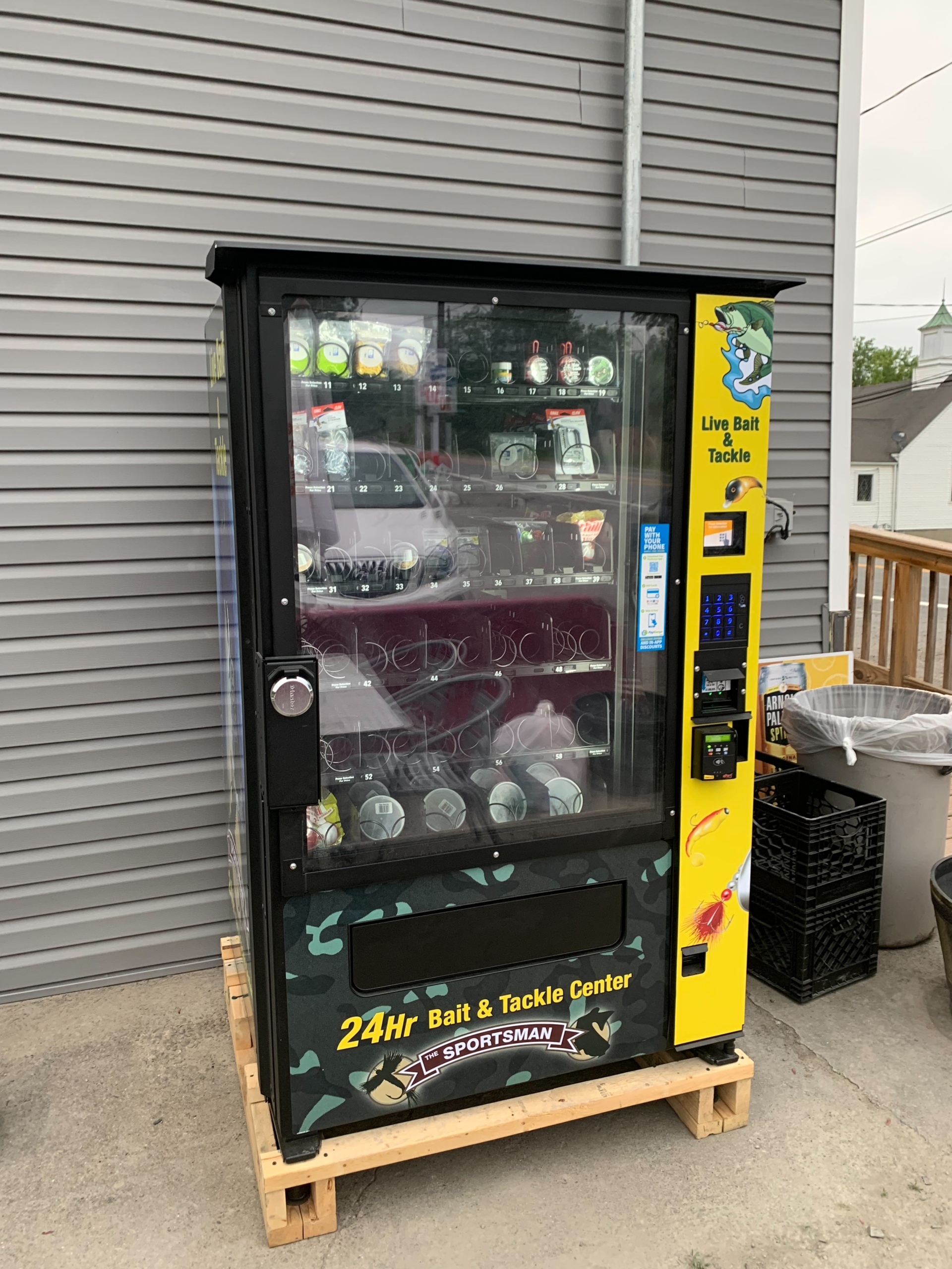Customer Machines - Live Bait Vending.com